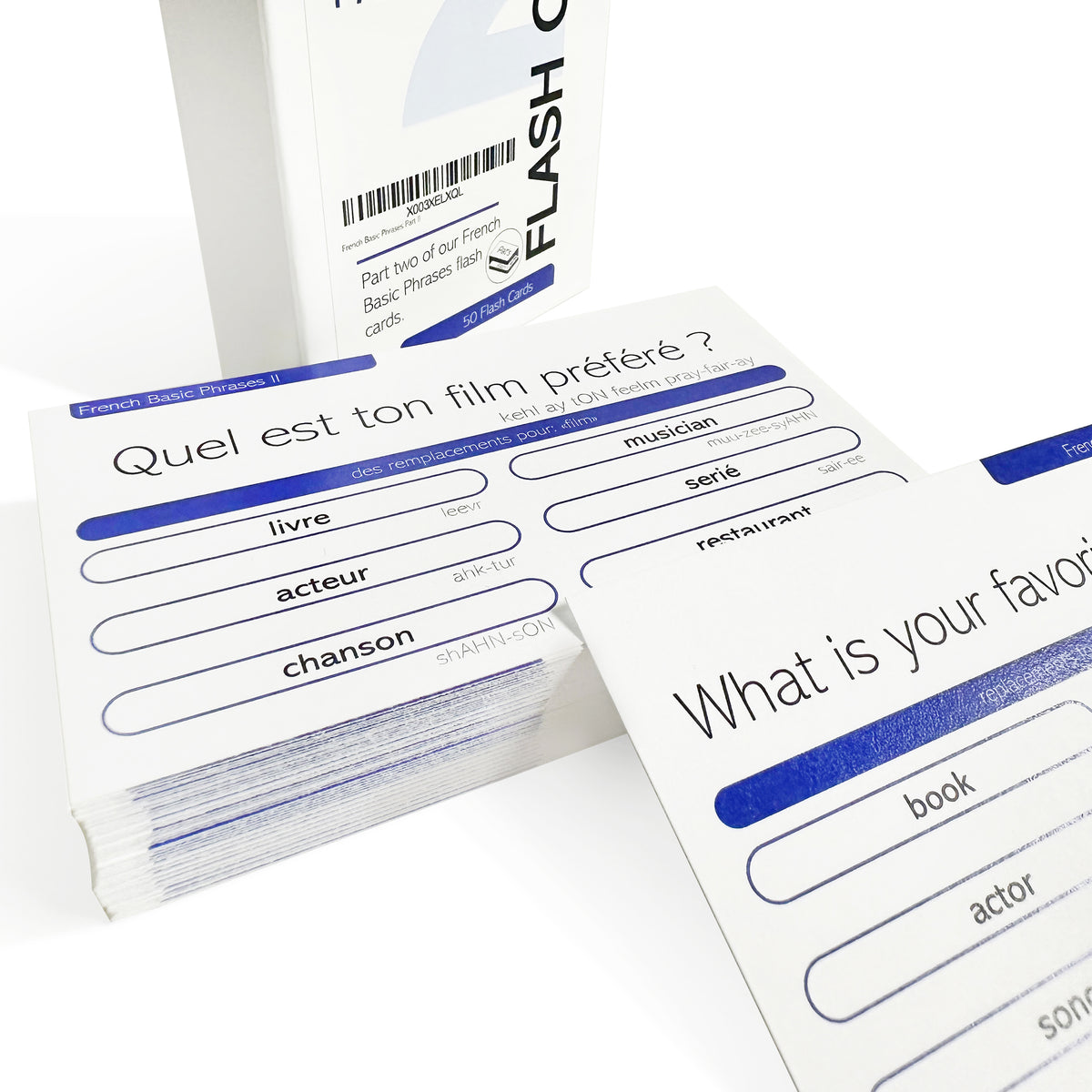 French Basic Phrases Part II – Pat's Flash Cards