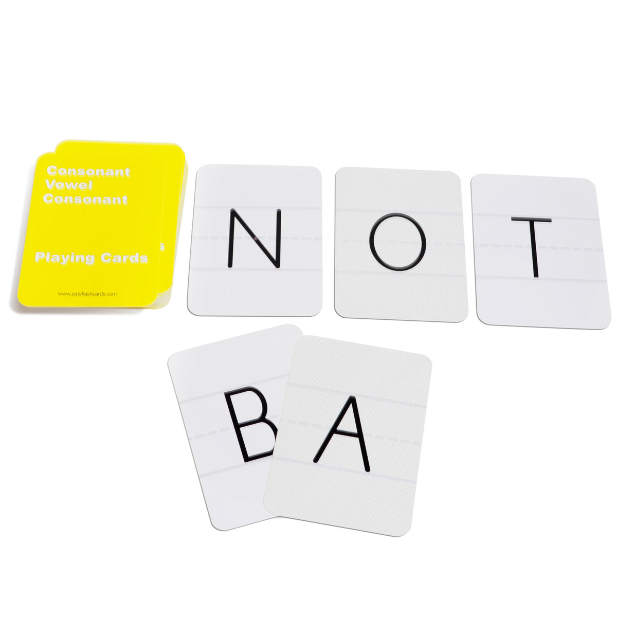 Phonics Spelling Game Playing Cards Set – Pat's Flash Cards