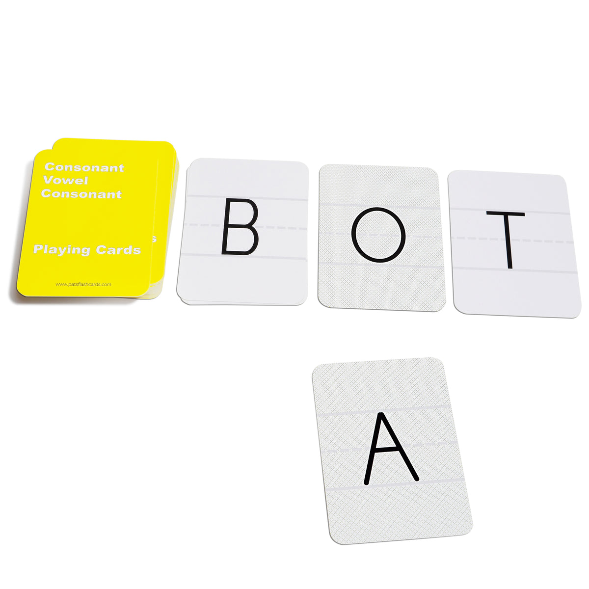 Phonics Spelling Game Playing Cards Set – Pat's Flash Cards
